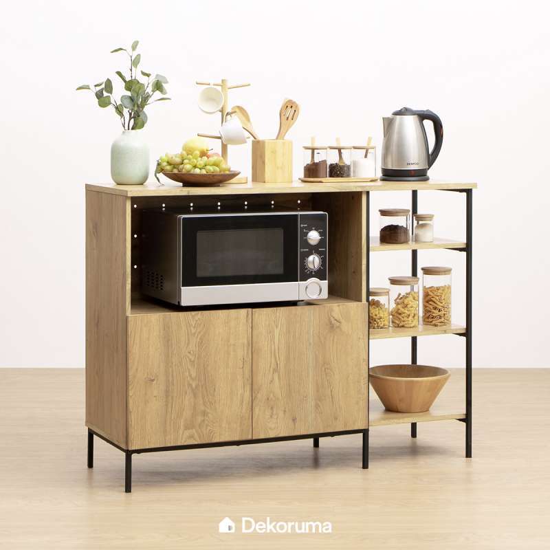 Promo Dekoruma Kozu Kabinet Lemari Dapur Industrial | Kitchen Cabinet ...