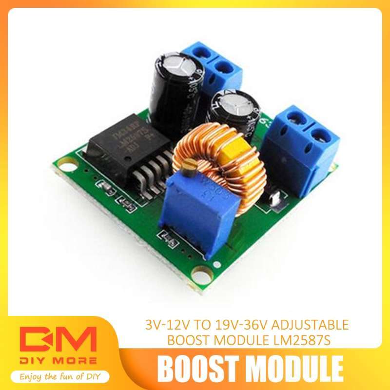 Jual DIYMORE | | DC-DC 3V/5V/12V to 19V/24V/30V/36V Adjustable Step-up Boost Power Supply Module ...