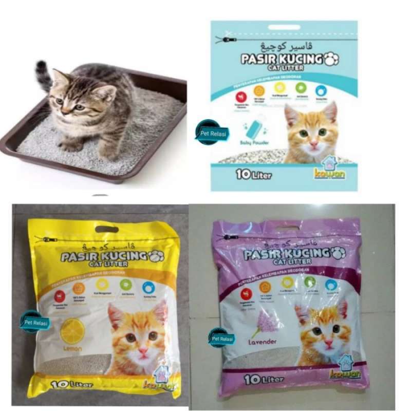 Promo Pasir Kucing Wangi Dan Gumpal/ Pasir Kawan 10 Liter Diskon 2% Di ...