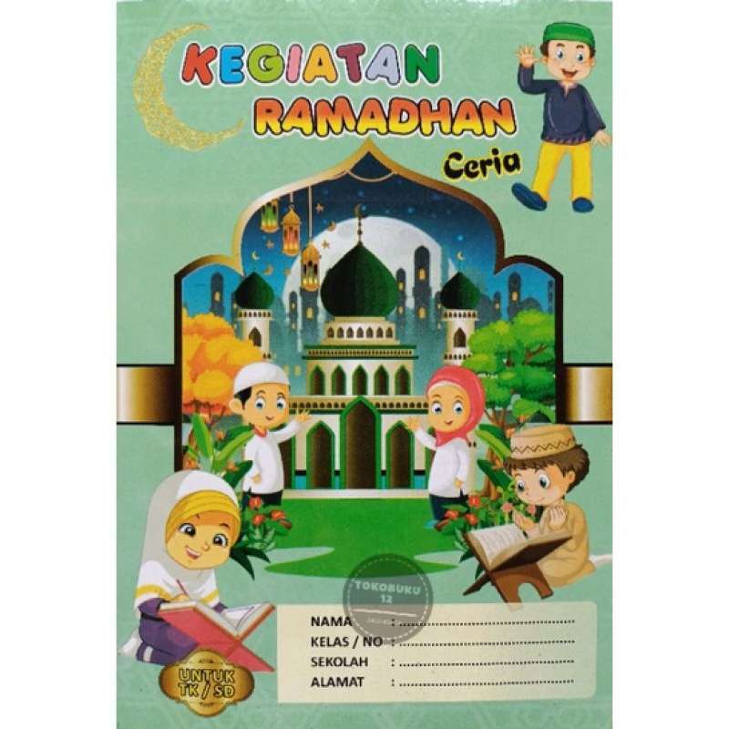 Promo Buku Kegiatan Ramadhan Ceria - Hvs Cover Hijau Diskon 10% Di ...
