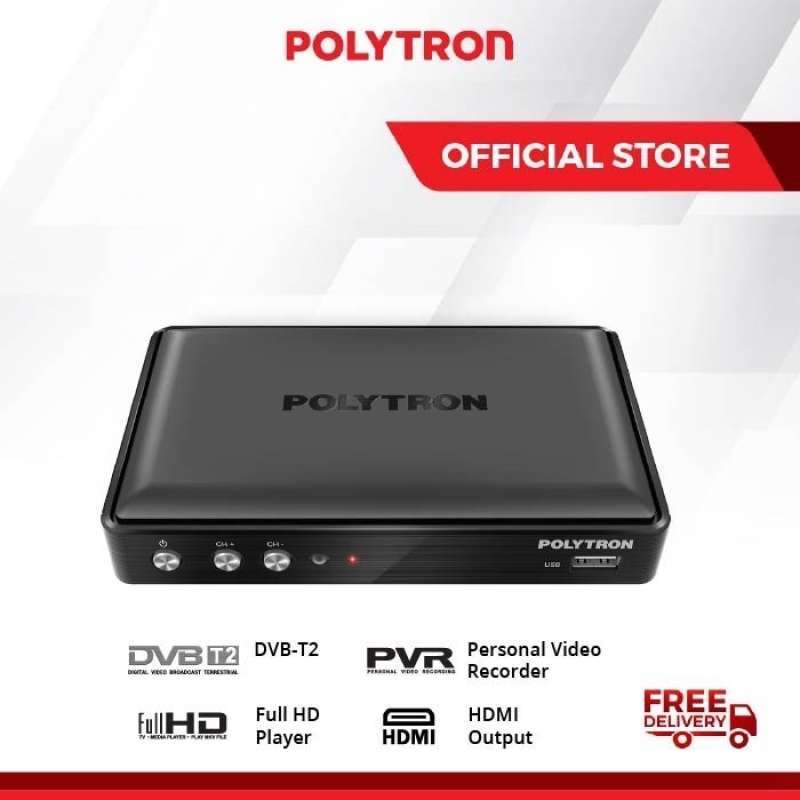 Promo POLYTRON DVB-T2 PDV 600T2 Set Top Box Diskon 12% di Seller ...