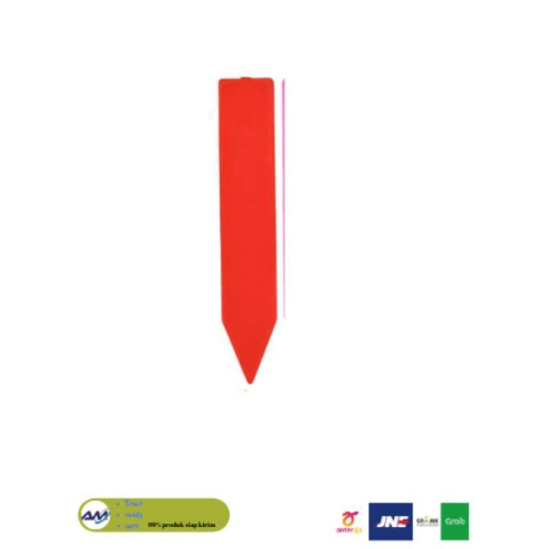 Jual Jual label tanaman name tag penanda tancap id plant - Merah Murah ...