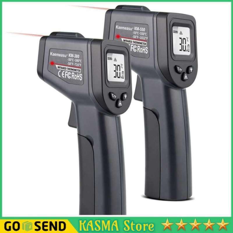 Jual THERMOMETER INFRARED DIGITAL THERMOGUN ALAT UKUR SUHU TERMOMETER ...