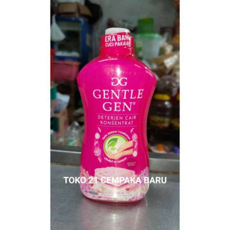 Promo Gentle Gen Deterjen Cair Wangi French Peony Pink Botol 750 ml ...