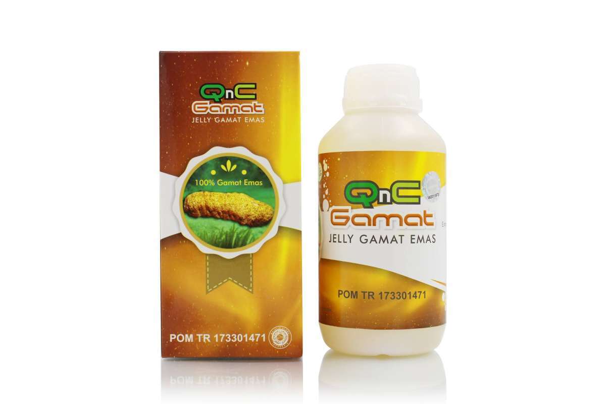 Jual QnC Jelly Gamat 300mL Solusi Obat Benjolan. Obat Benjolan Lipoma ...