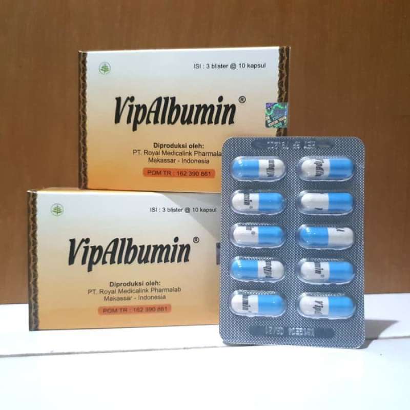 Promo Vip Albumin Suplemen Daya Tahan Tubuh Herbal Yang Mengandung ...
