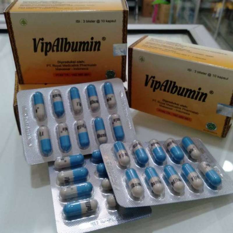 Promo Vip Albumin Suplemen Daya Tahan Tubuh Herbal Yang Mengandung ...