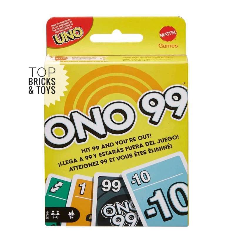 Jual MATTEL Games, UNO ONO 99 Card Game di Seller Top Bricks & Toys ...