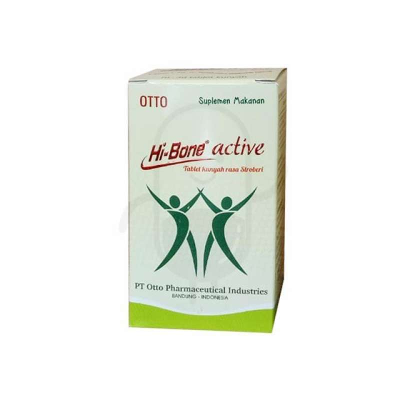 Jual Hi-bone Active Chew / Strawberry 30 Tablet - Hibone Active - Hi ...