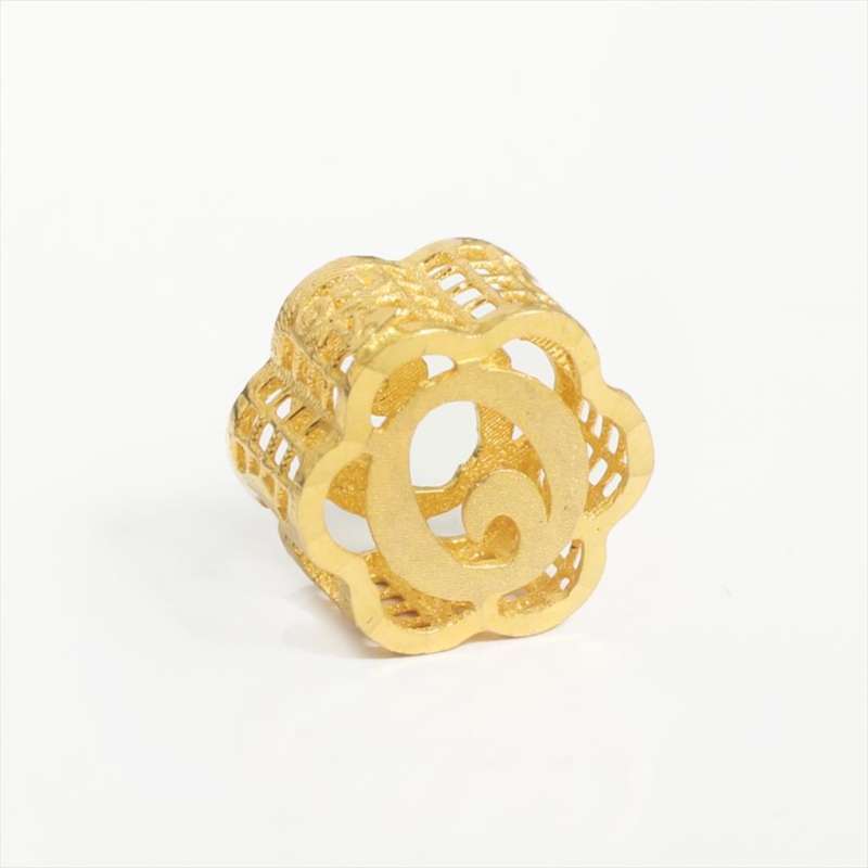 Jual Liontin Emas Muda Huruf O Bunga di Seller HK MUSTIKA GOLD - Kota ...