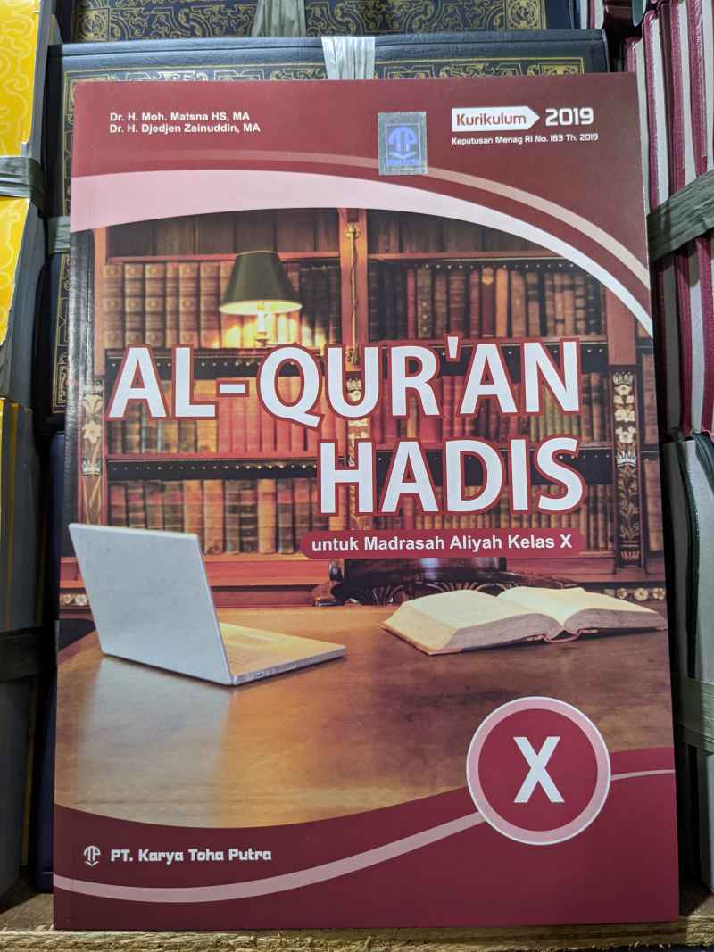 Promo BUKU SISWA AL QURAN HADIS QURDIS KELAS X TOHA PUTRA EDISI REVISI TERBARU - TOHA PUTRA ...