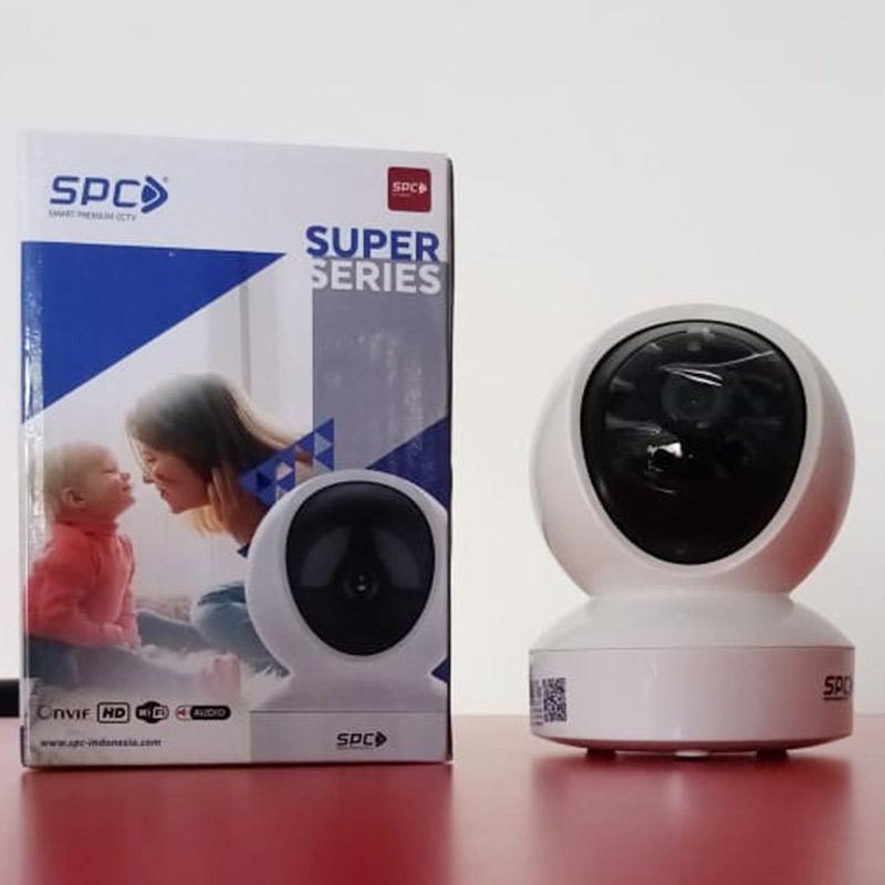 Jual SPC Super Series IP Babycam Portable Wireless Camera CCTV - Putih ...