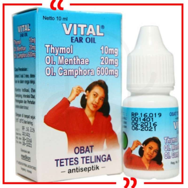 Jual VITAL EAR DRP @ 10 ML di Seller Apotek Pelita Farma Official Store ...