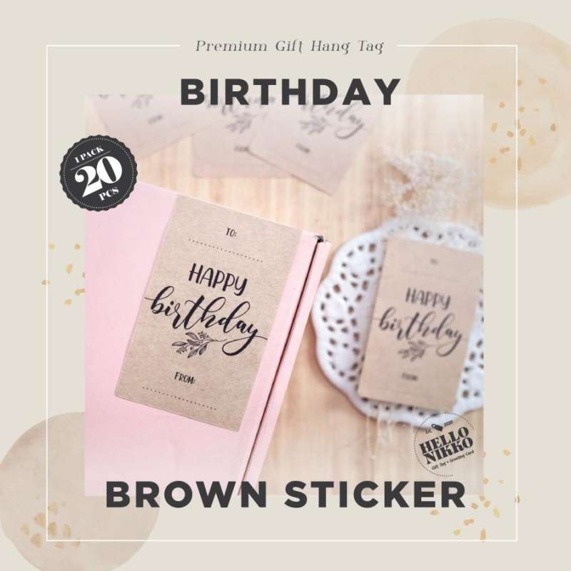 Jual Sticker Ulang Tahun Harga Termurah Dan Terlengkap 2024 | Blibli