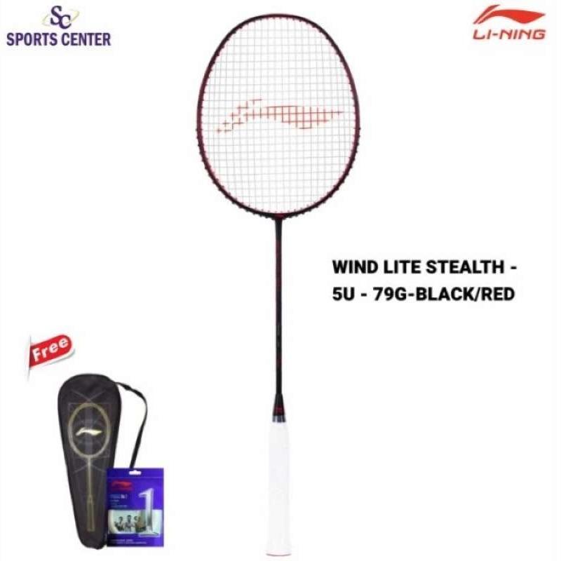 Jual Raket Badminton Lining Wind Lite / Windlite Stealth 5u 79 Gram Di ...