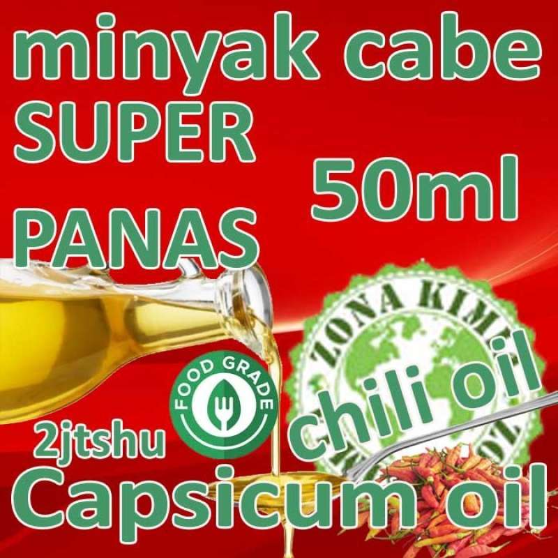 Jual Minyak Cabe Capsicum Chili Oil 50ml Minyak Cabai Chilli Essential ...