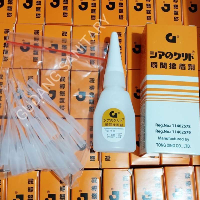 Jual 1 dus lem tetes korea lem tetes epotec original lem power glue lem ...