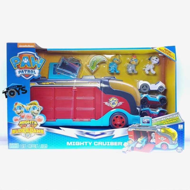 Jual PAW Patrol Mighty Pups Super Paws Mighty Cruiser di Seller Pasar ...
