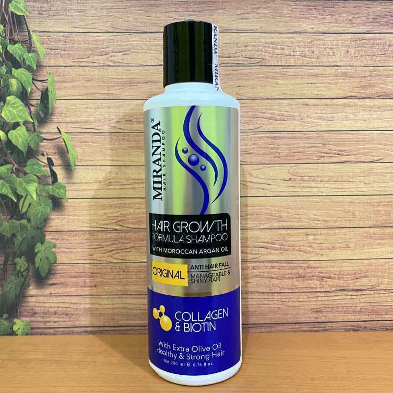 Jual Miranda Hair Growth Formula Shampoo Original / Shampo Kuda - 200ml ...
