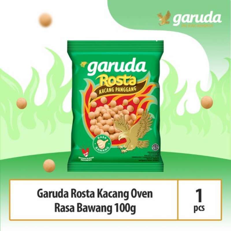 Jual Garuda Rosta Kacang Oven Rasa Bawang 100 gr di Seller Hijo Shop ...