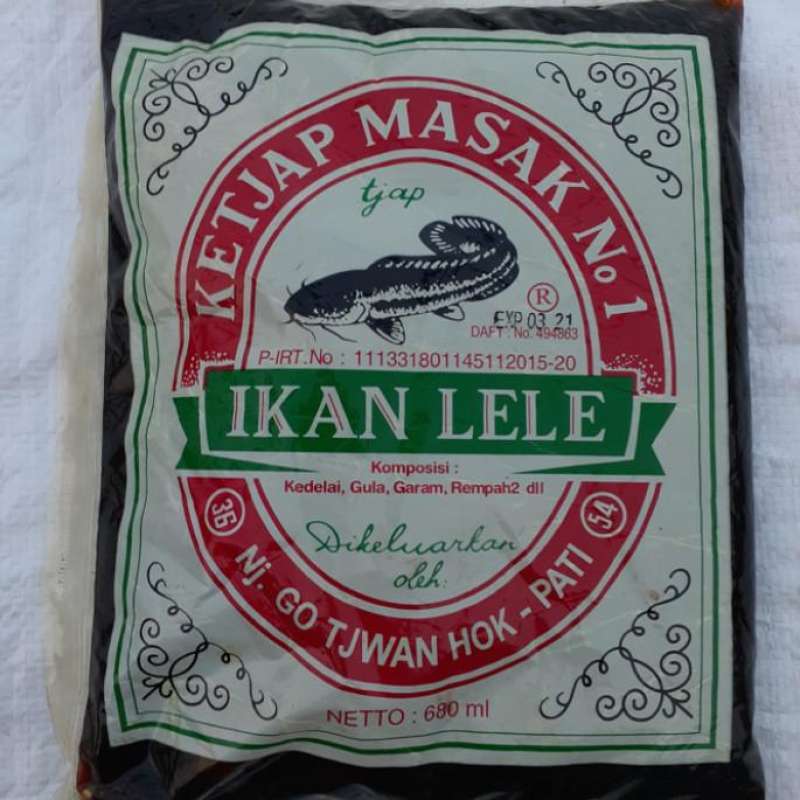 Jual Kecap Ikan Lele/Ketjap Masak No1/Kecap Manis Cap Ikan Lele (680ml ...