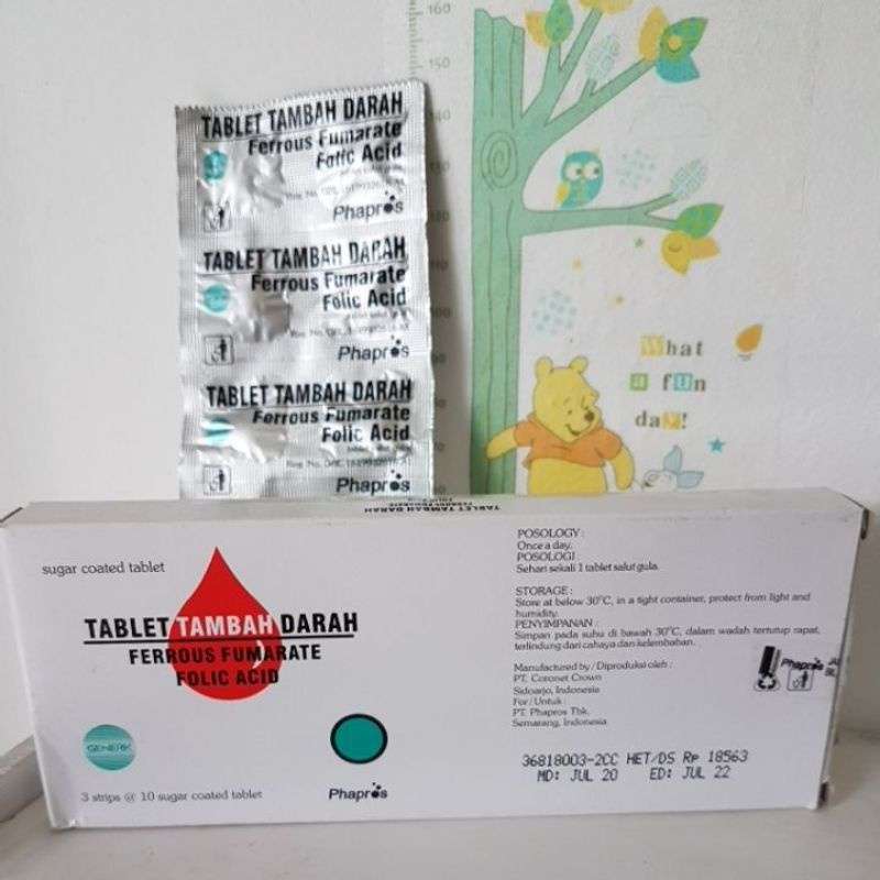 Promo TABLET TAMBAH DARAH ORYZA FARMA STRIP 10 TAB Diskon 12% di Seller ...