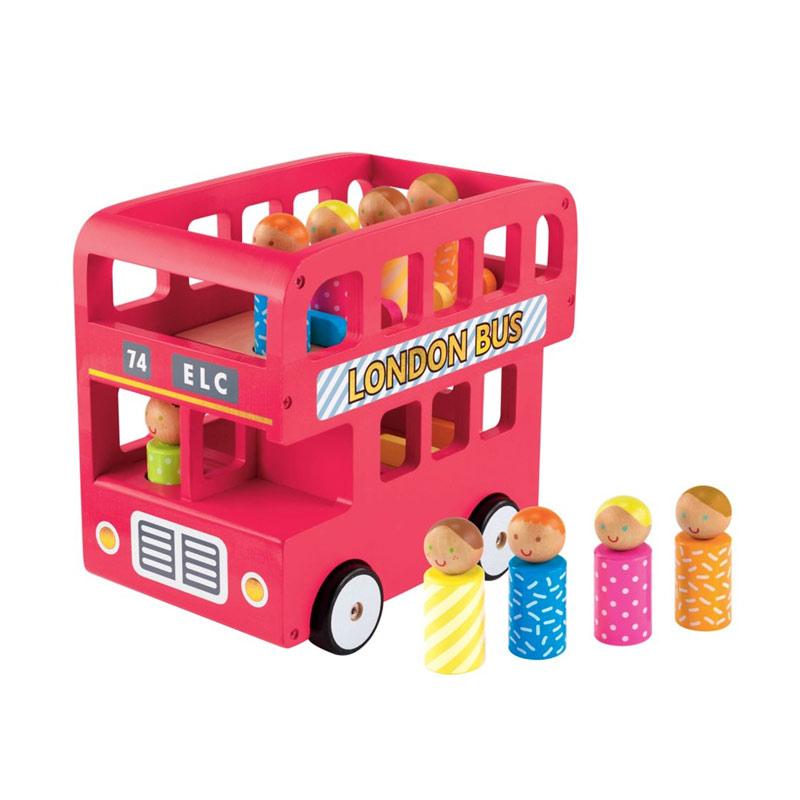 Jual Elc Wooden London Bus Di Seller Mothercare Official Store ...