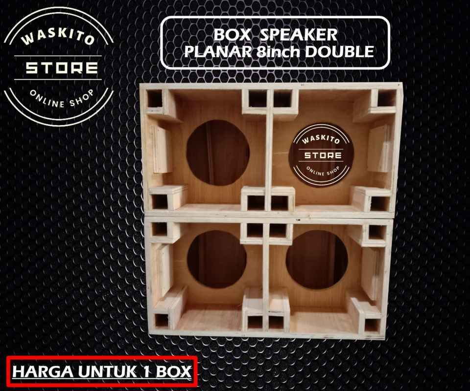 Promo Box Speaker Planar 8 Inch Double Diskon 18% di Seller WASKITO ...