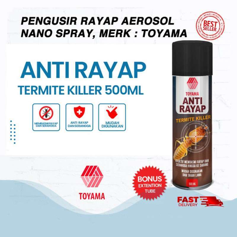 Jual Pembasmi Rayap Aerosol Obat Anti Rayap Tembok Spray Racun Rayap ...