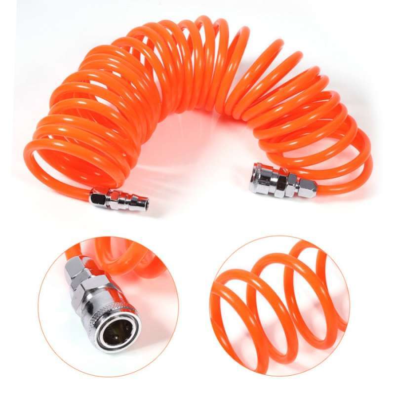 Jual Selang Air Hose Recoil Kompresor Spiral 6M / Selang Angin di ... Jual Selang Air Hose Recoil Kompresor Spiral 6M / Selang Angin di ...