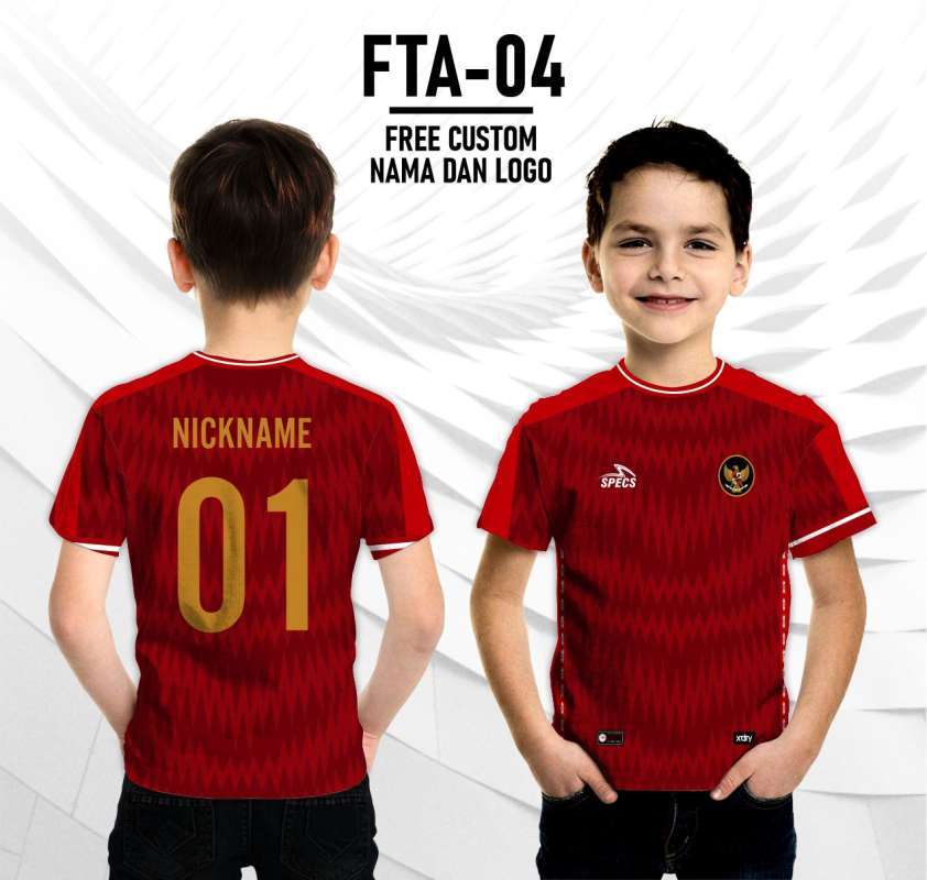 Promo Jersey timnas futsal indonesia anak terbaru baju sepak bola kaos ...