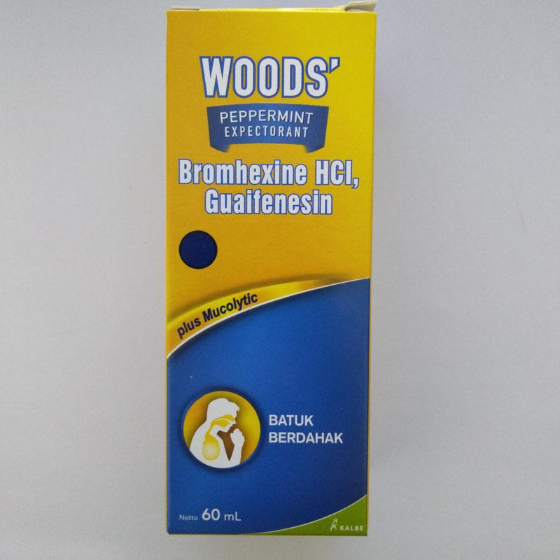 Jual Woods Peppermint Expectorant Sirup Obat Batuk Berdahak [60 ml] di ...