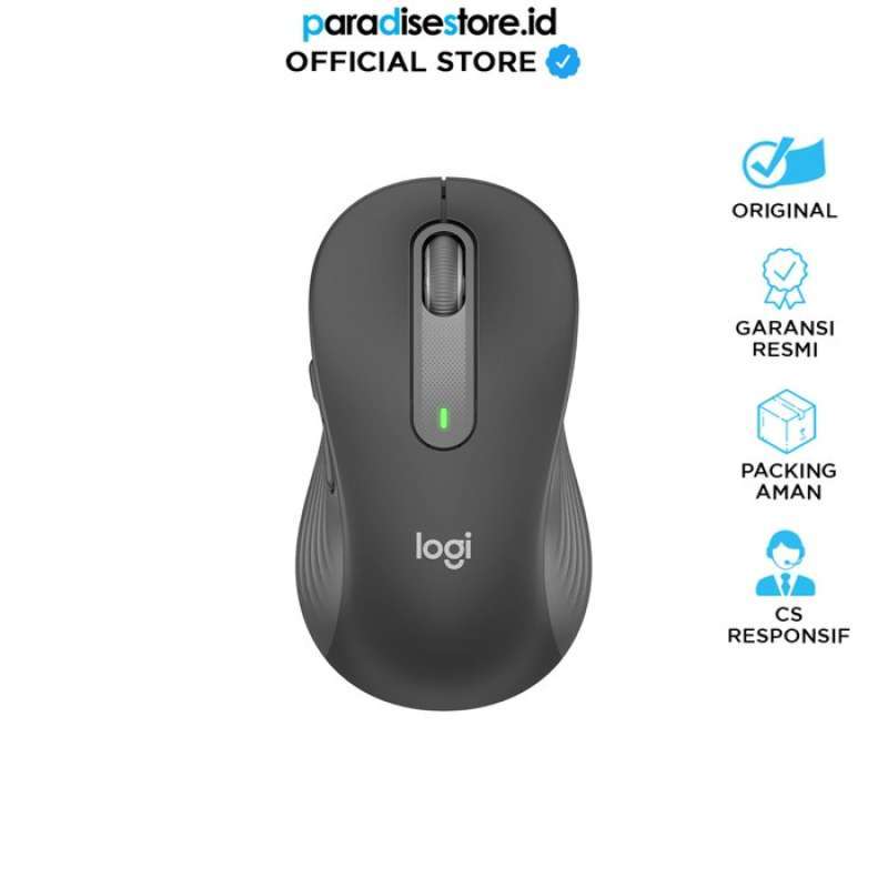 Jual Logitech Signature Wireless Mouse M650 Graphite di Seller Paradise ...