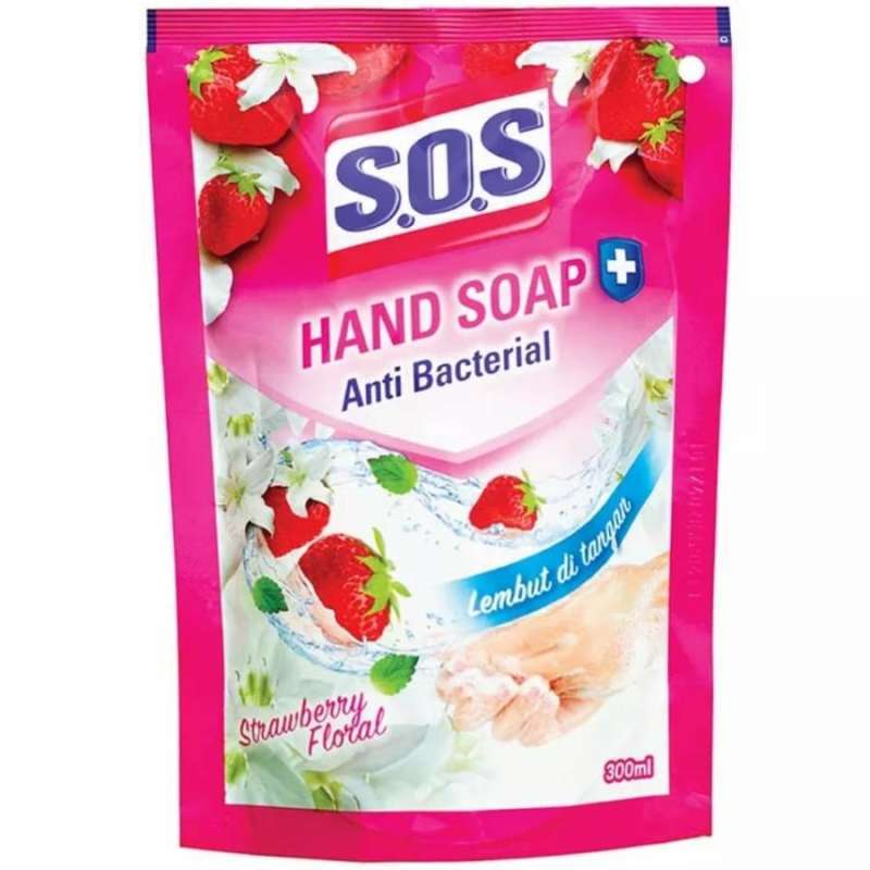 Jual SOS Hand Soap Pouch 300 ml di Seller DUOMARVELLE - Plamongansari ...