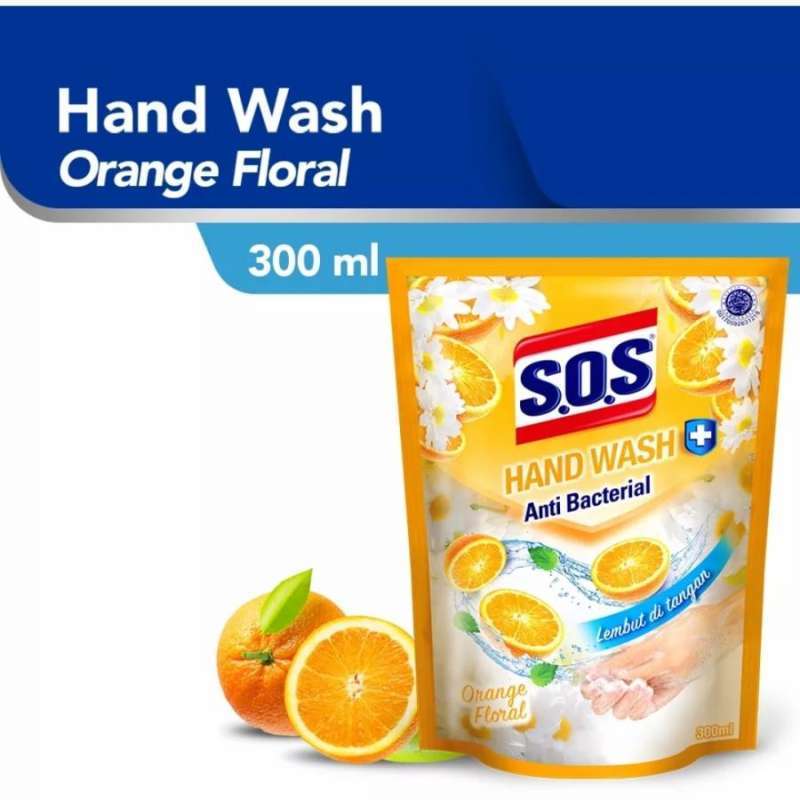 Jual SOS Hand Soap Pouch 300 ml di Seller DUOMARVELLE - Plamongansari ...
