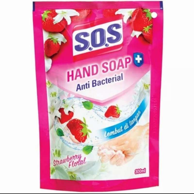 Jual SOS Hand Soap Pouch 300 ml di Seller DUOMARVELLE - Plamongansari ...