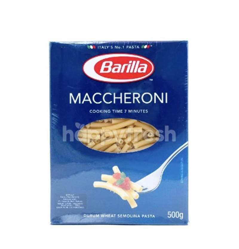 Jual Barilla Pasta Maccheroni 500g di Seller BisQuitto MY - Baloi, Kota Batam | Blibli