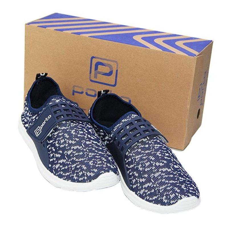 Jual Porto Sepatu Sneakers Sports Casal Pria [aa014m] - 39 Navy Di ...