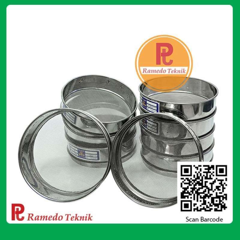 Promo Sieve Analys Test Mesh 80 - Saringan Ayakan 0.180 mm - Saringan ...