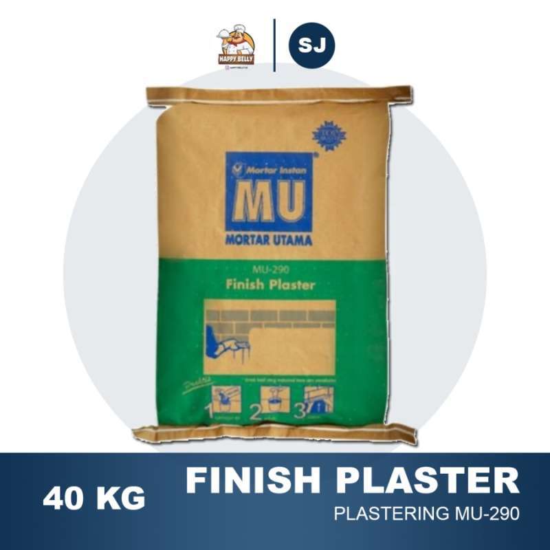 Promo Mu-290 Finish Plaster Mortar Utama Semen Bahan Bangunan Diskon 1% ...