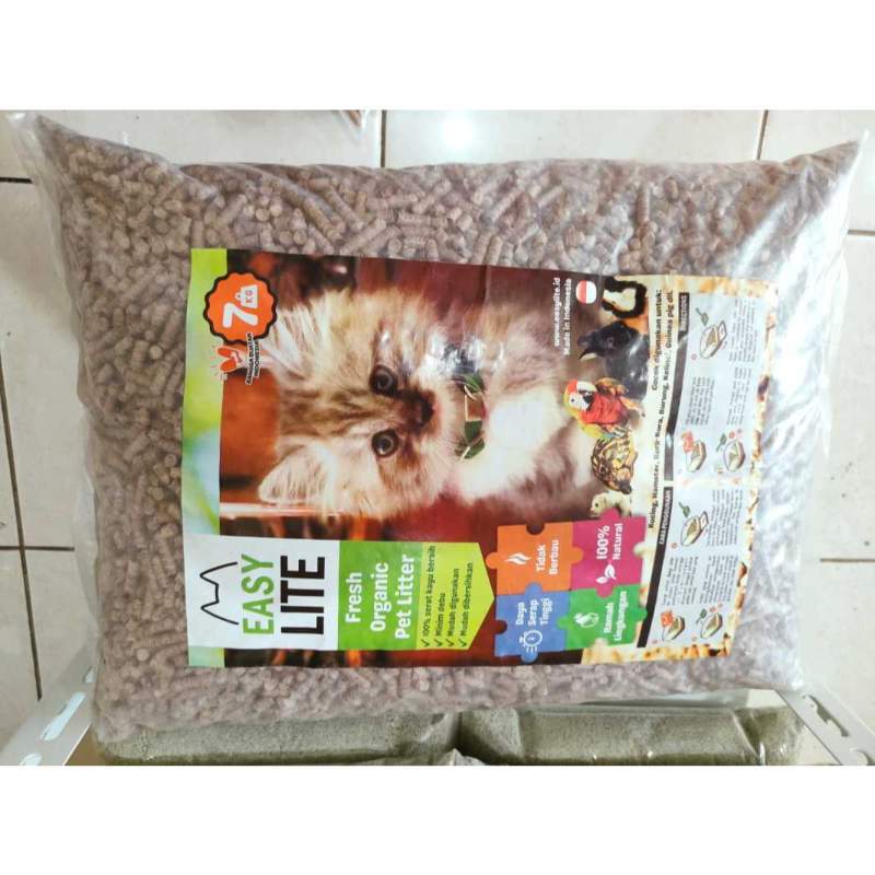 Jual Easy Lite : Wood Pellet - Pelet Kayu - Cat Litter (Pengganti Pasir ...