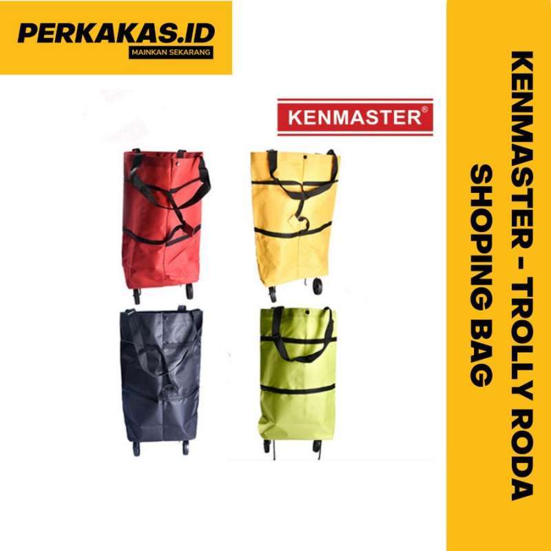 Jual KENMASTER - Trolley Roda Shoping Bag / Tas Belanja di Seller ...