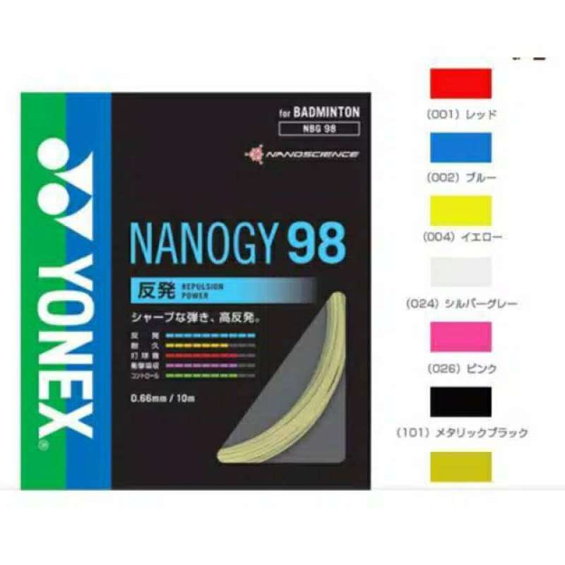 Jual Senar Badminton Yonex Nanogy 98 Japan Di Seller Nusantara Sport ...