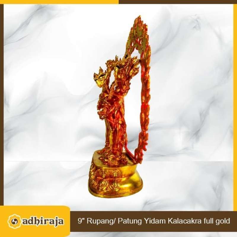 Jual Rupang Patung Arca Yidam Kalacakra Full Gold Di Seller Adhiraja Kg ...