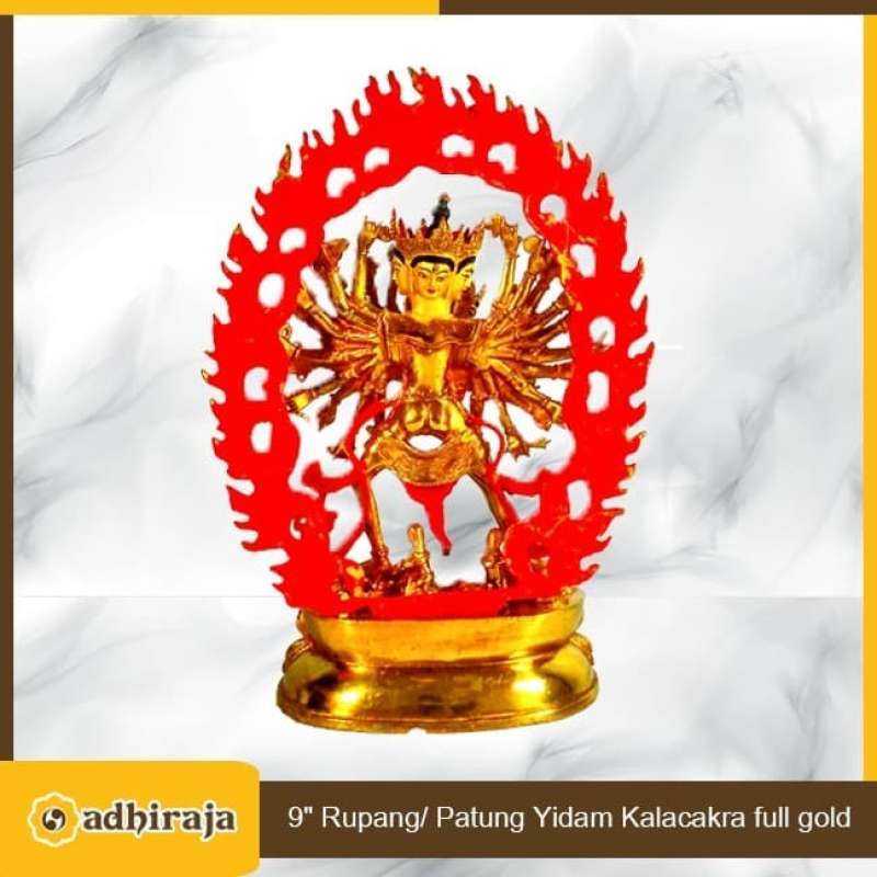Jual Rupang Patung Arca Yidam Kalacakra Full Gold Di Seller Adhiraja Kg ...