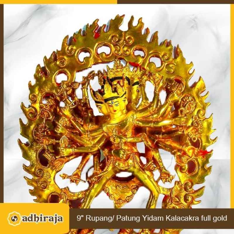 Jual Rupang Patung Arca Yidam Kalacakra Full Gold Di Seller Adhiraja Kg ...