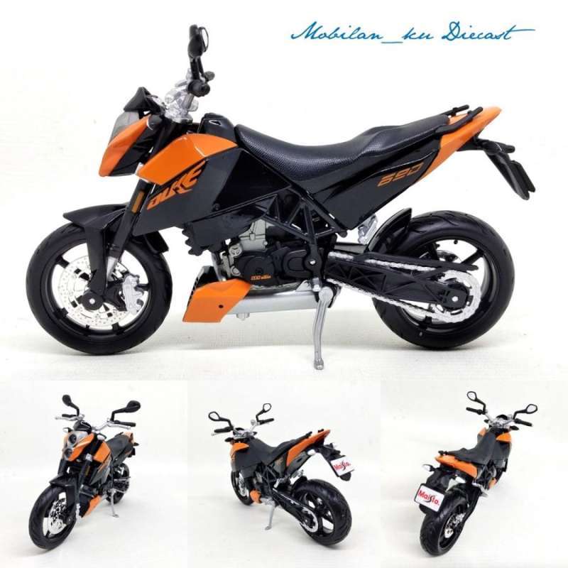 Jual Diecast Motor KTM 690 Duke Maisto 1:12 di Seller Mobilan_ku ...