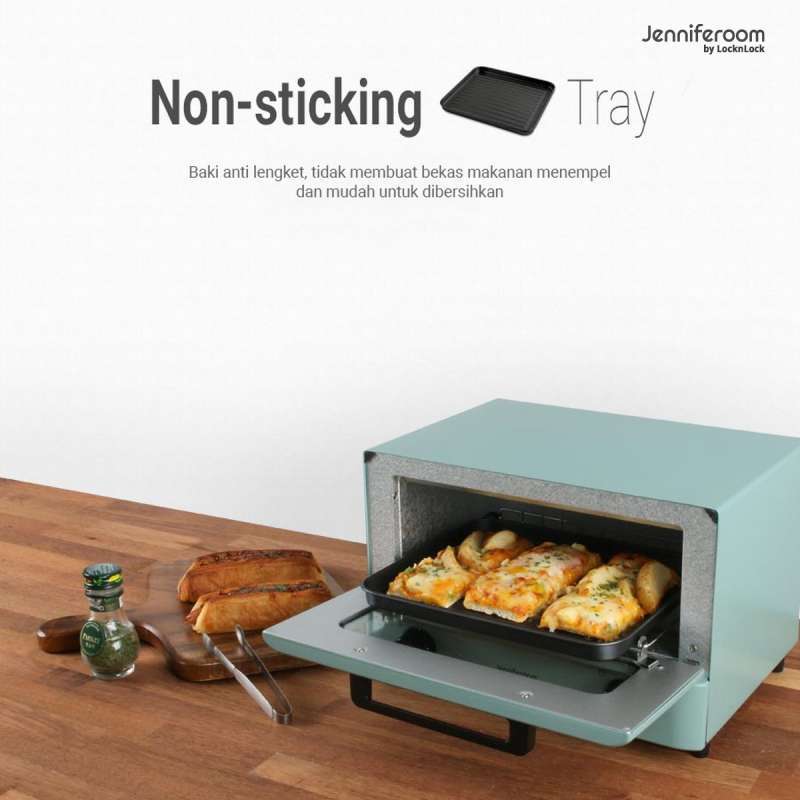 Promo Jenniferoom By Locknlock Compact Oven Toaster Jot-m81510 Diskon ...