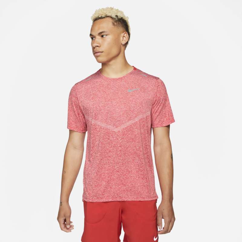 Jual NIKE Men Running Dri-FIT Rise 365 Short Sleeve Pakaian Lari Pria ...