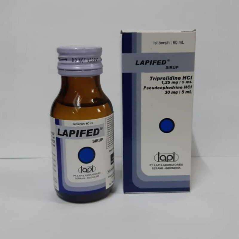 Jual Lapifed Sirup 60 Ml Di Seller Bintang Spors - Bintang Sport - Kota ...